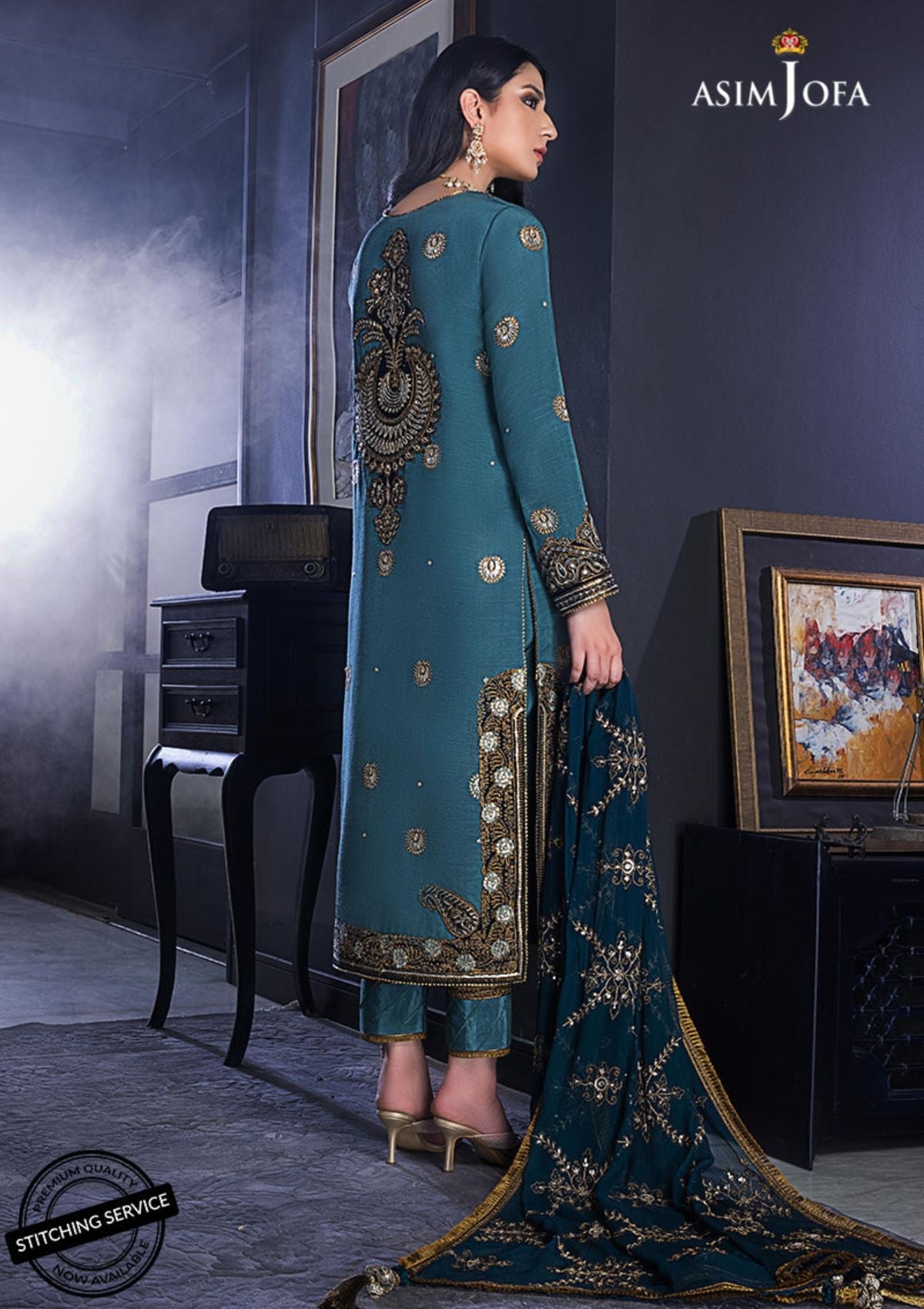 Asim Jofa The Ramsha Edit'22 AJRE-03 – Uma's Wardrobe